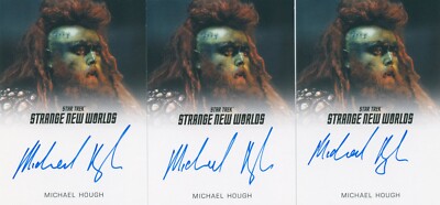 LE Star Trek Strange New Worlds S1 Autograph Michael Hough as Remy Full ...