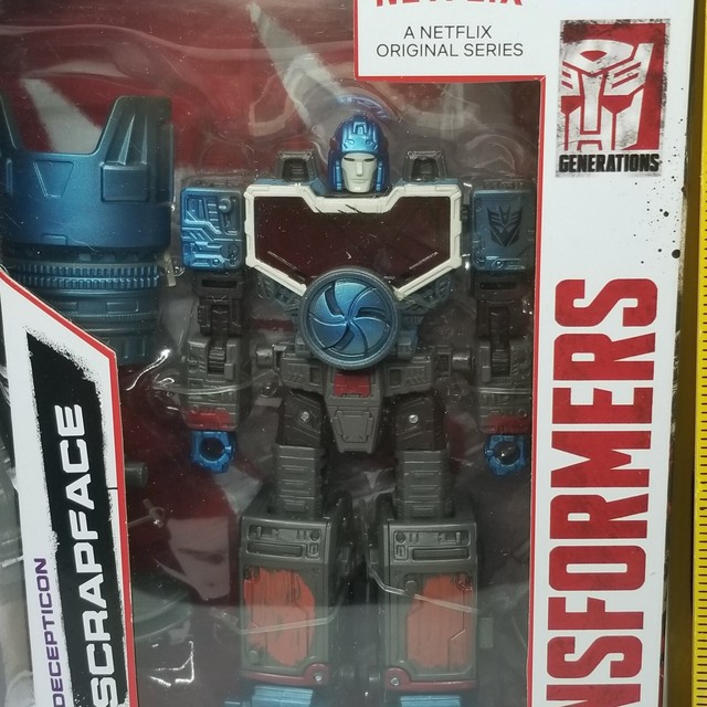 Transformers War for Cybertron Trilogy Netflix Decepticon Scrapface ...