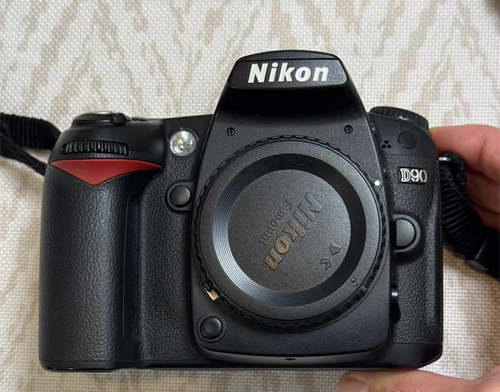 Nikon D90 12.3MP DSLR Camera Kit w/ 18-55mm Lens English Language | eBay