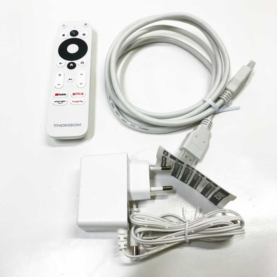 Thomson THA100 – Smart Box Android TV 10.0 Ultra HD 4K, HDR, Chromecast ...