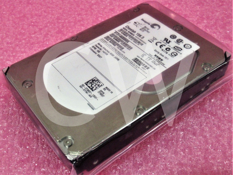 Dell CHEETAH 15K.5 TN937 ST3146855SS 146GB 15K RPM 3Gb/s 3.5"SAS HDD ...