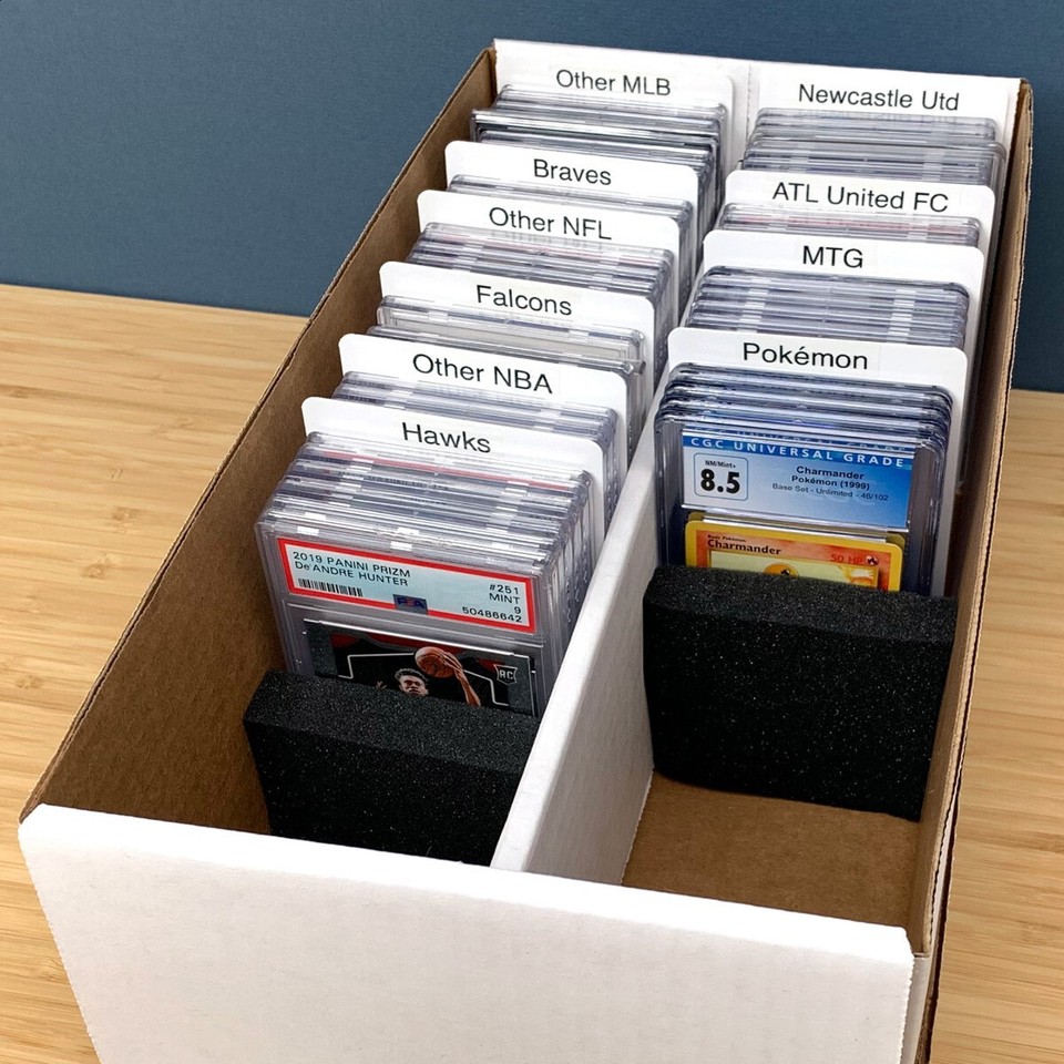 BCW Graded Trading Card Dividers Use With PSA, BGS, SGC, CSG, HGA Pack ...