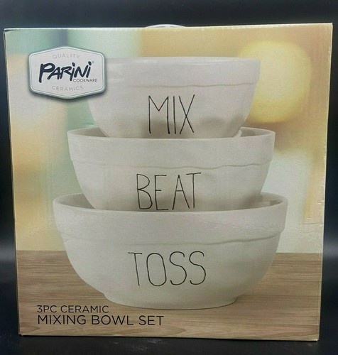 Parini 3 Pc Mixing Bowl Set | eBay