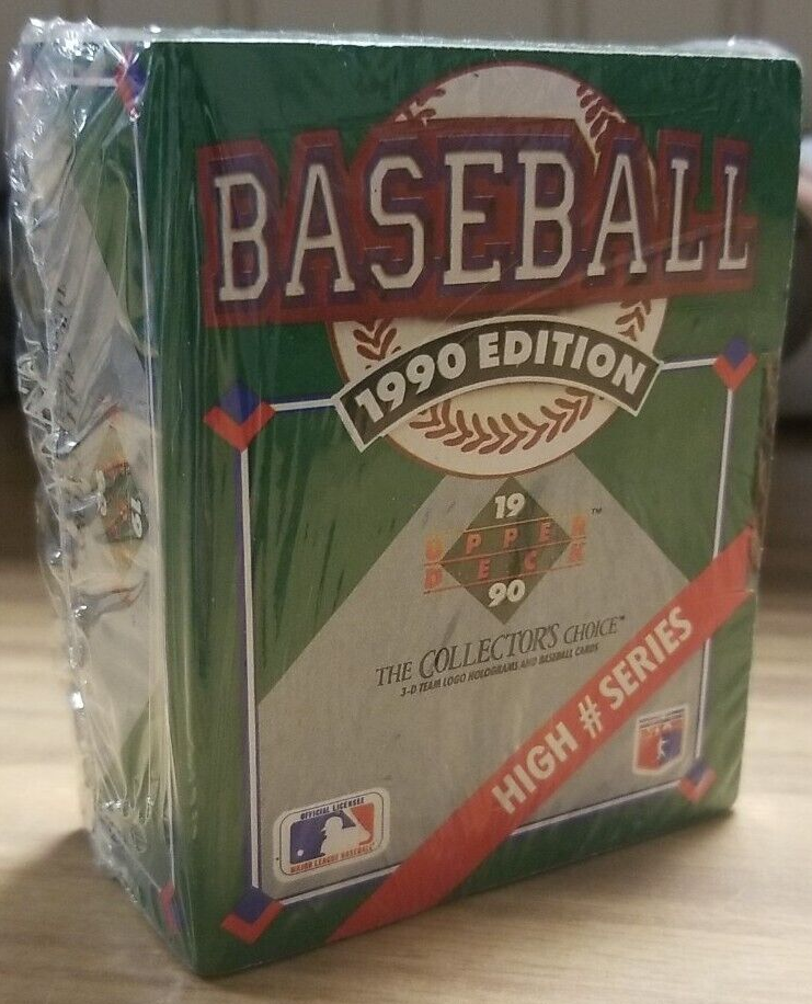 1990 Upper Deck Baseball Card Complete Box Set High # Series Factory ...