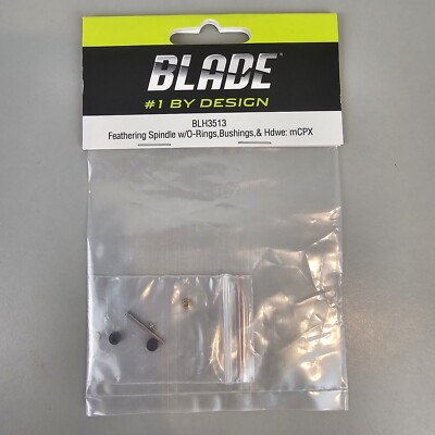Blade Helicopter mCPX Feathering Spindle W/ O-Rings, Bushings & Hdwe ...