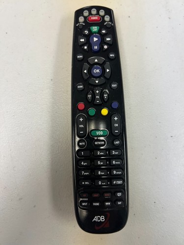 Genuine ADB 66950BA0-003-R OEM Original TV STB Authentic Remote Control ...