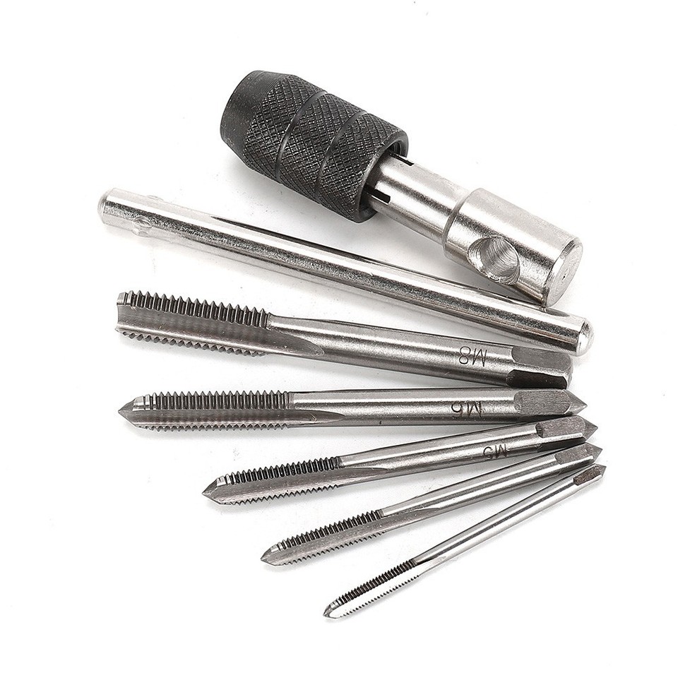 Machinist Tool Tap Drill Screw Taps Replace Screwdriver Tap Holder Hand ...