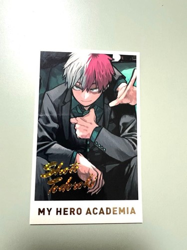 My Hero Academia Shouto Todoroki Card | eBay