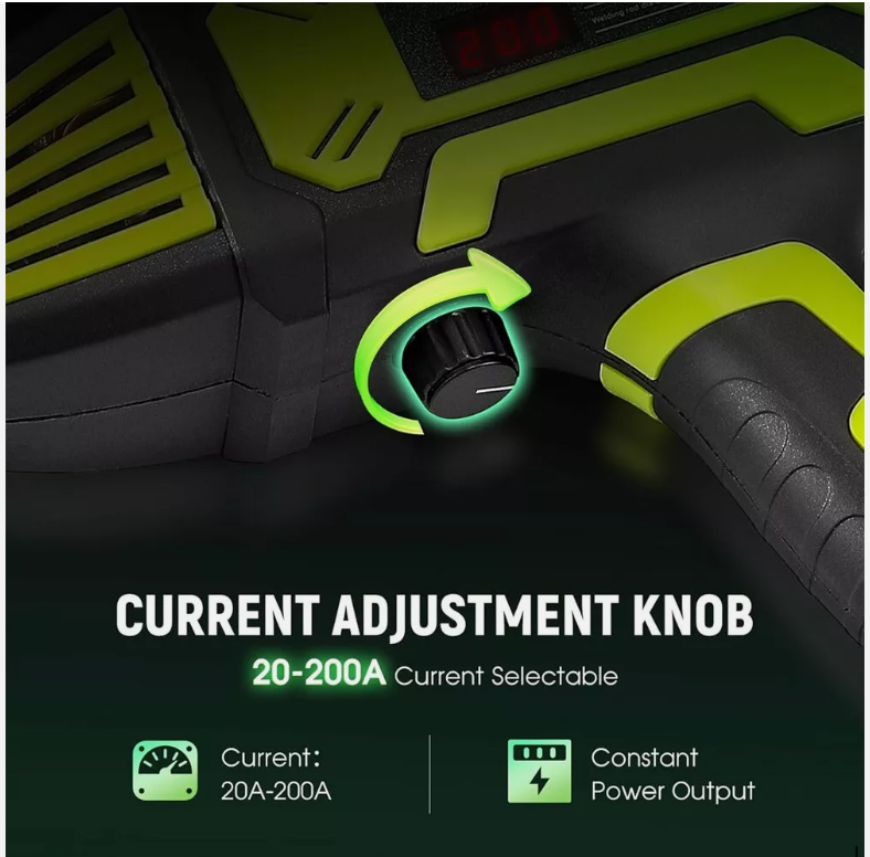 220V Electric Welder Hand Held Welding Machine Kit 4600W Digital Arc ...