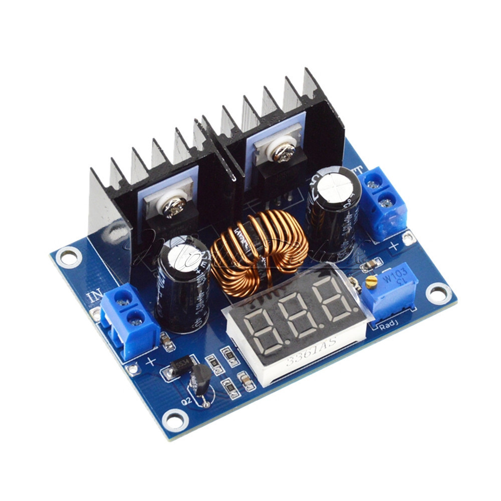 XH-M404 XL4016 8A DC Voltmeter PWM 4-38V to 1.25-36V Step-Down Power ...