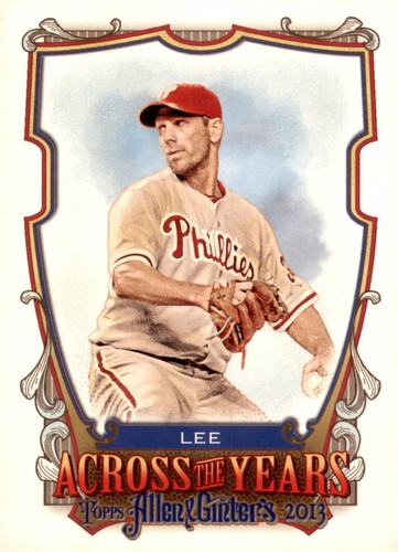 2013 Topps Allen & Ginter's - Across the Years Cliff Lee #ATY-CL for ...
