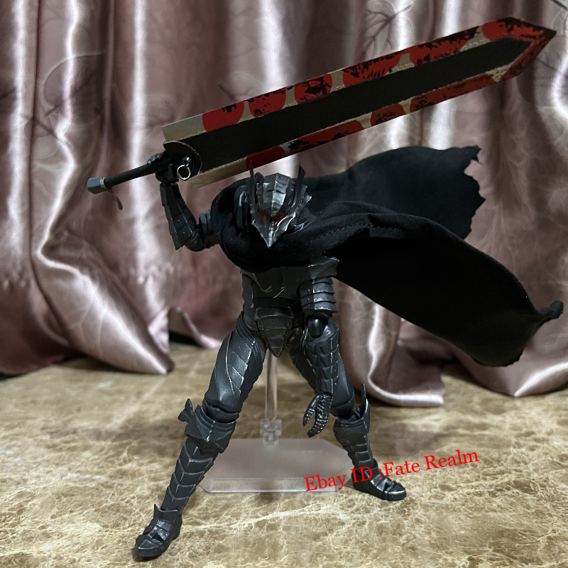 1/12 Custom Wired Cape Cloak For 6'' Berserk Guts Figma Action Figure ...