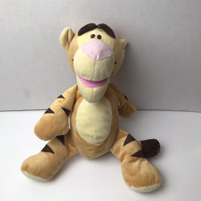Disney Baby Pastel Tigger Rattle Plush Winnie The Pooh Nursery | eBay