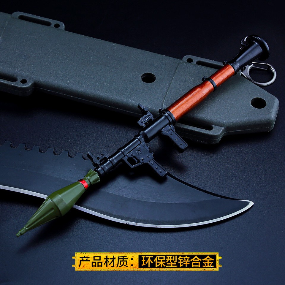 1/6 1:6 TOY RUSSIAN Rocket Propelled RPG GUN BattleField4 Metal RPG-7 ...