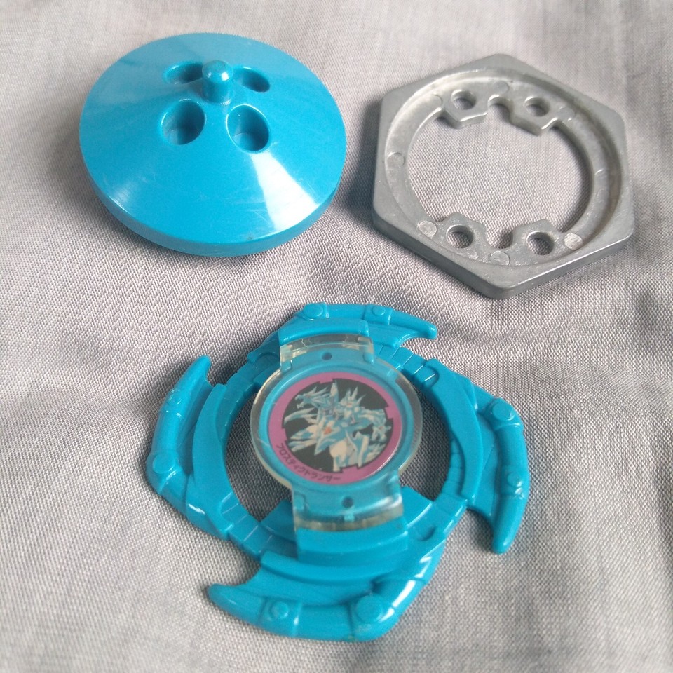03 Frostic Dranzer Light Blue - Beyblade Takara Kai Hiwatari 14 Bey ...