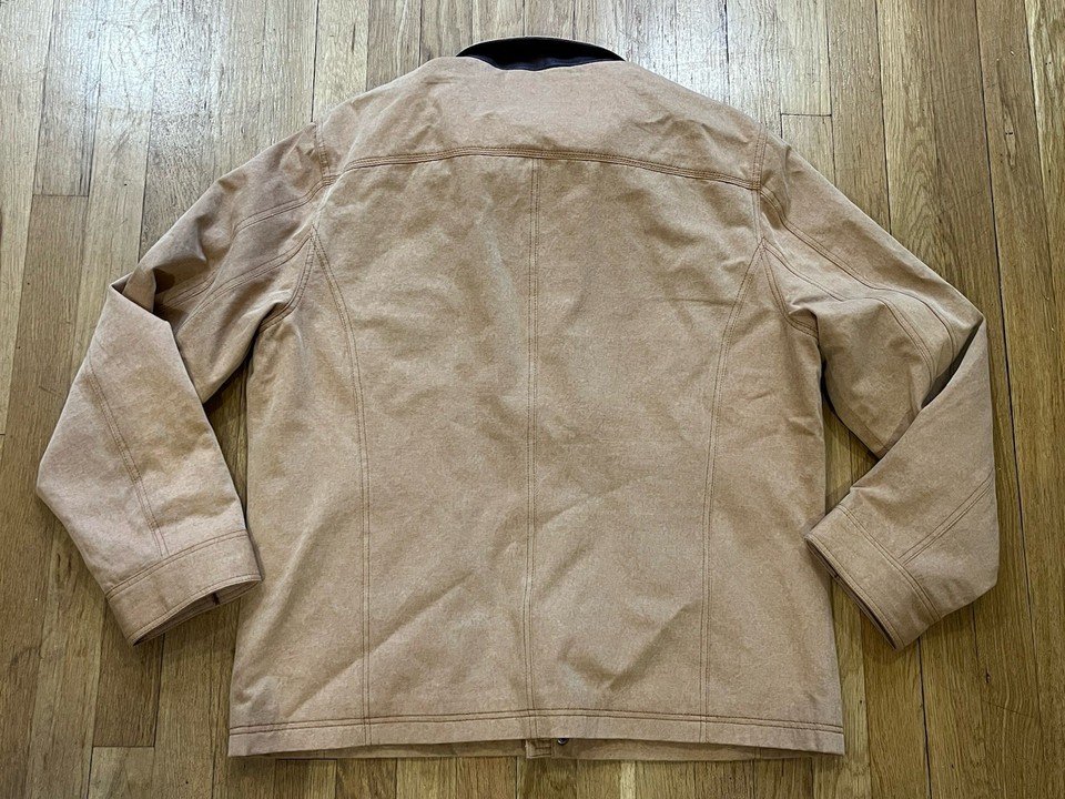 Carbon 2 Cobalt Jacket Men’s Large Tan Biege Full Zip | eBay