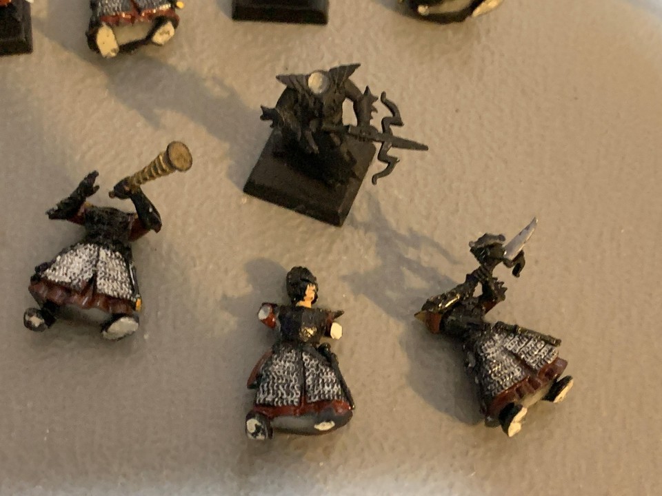 A28860 WARHAMMER FANTASY AOS OLD WORLD DARK ELVES BITS LOT INCOMPLETE ...