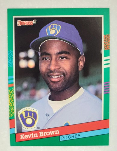 1991 Donruss Kevin Brown #674 Brewers Baseball Card | eBay