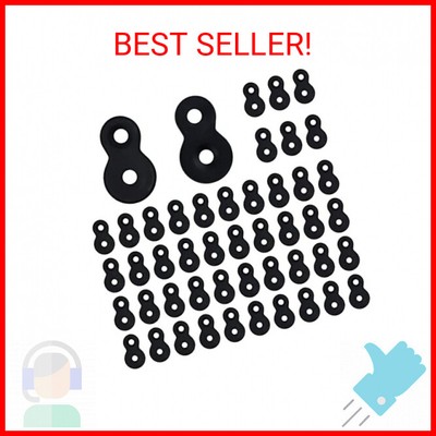 48 Pcs Figure 8 Fastener Steel Table Top Fastener Heavy Duty Hardware ...