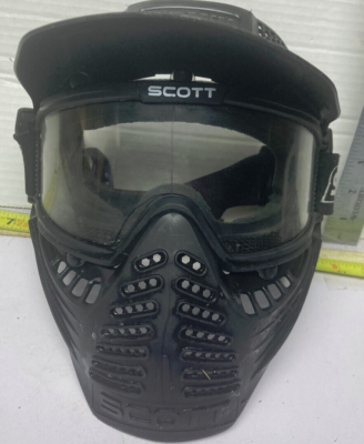 Scott paintball mask shield goggles face protection preowned | eBay
