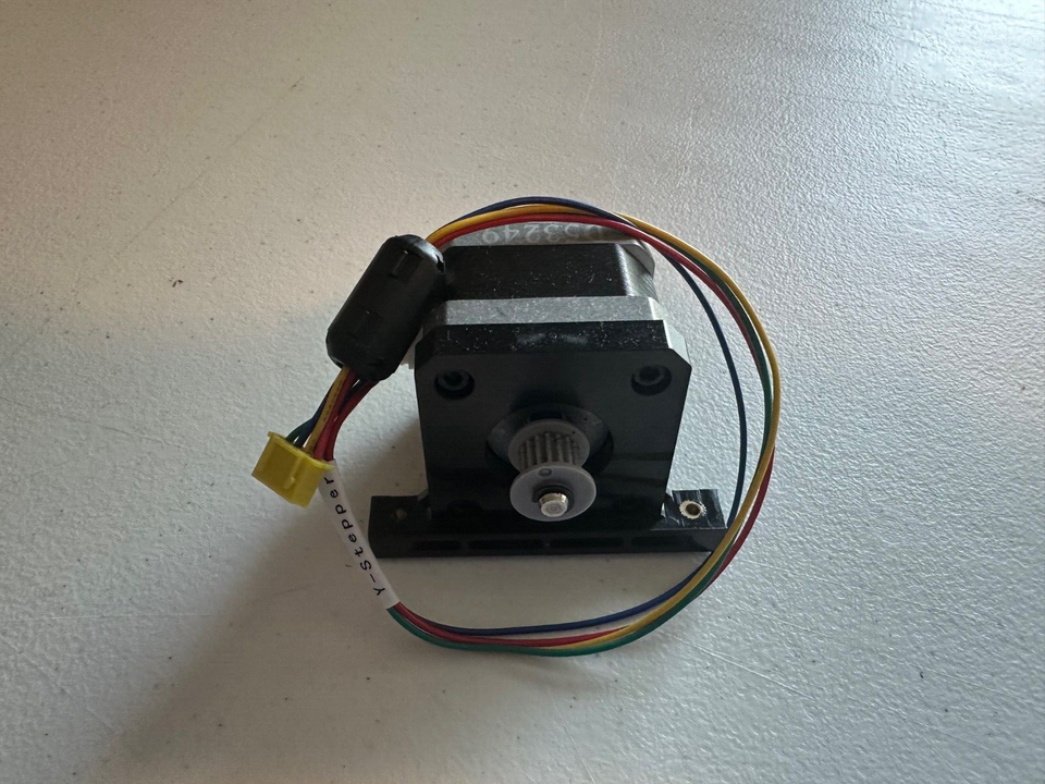 Flashforge Creator Pro Stepper Motor Y Axis w/ Gear, cable, and bracket ...