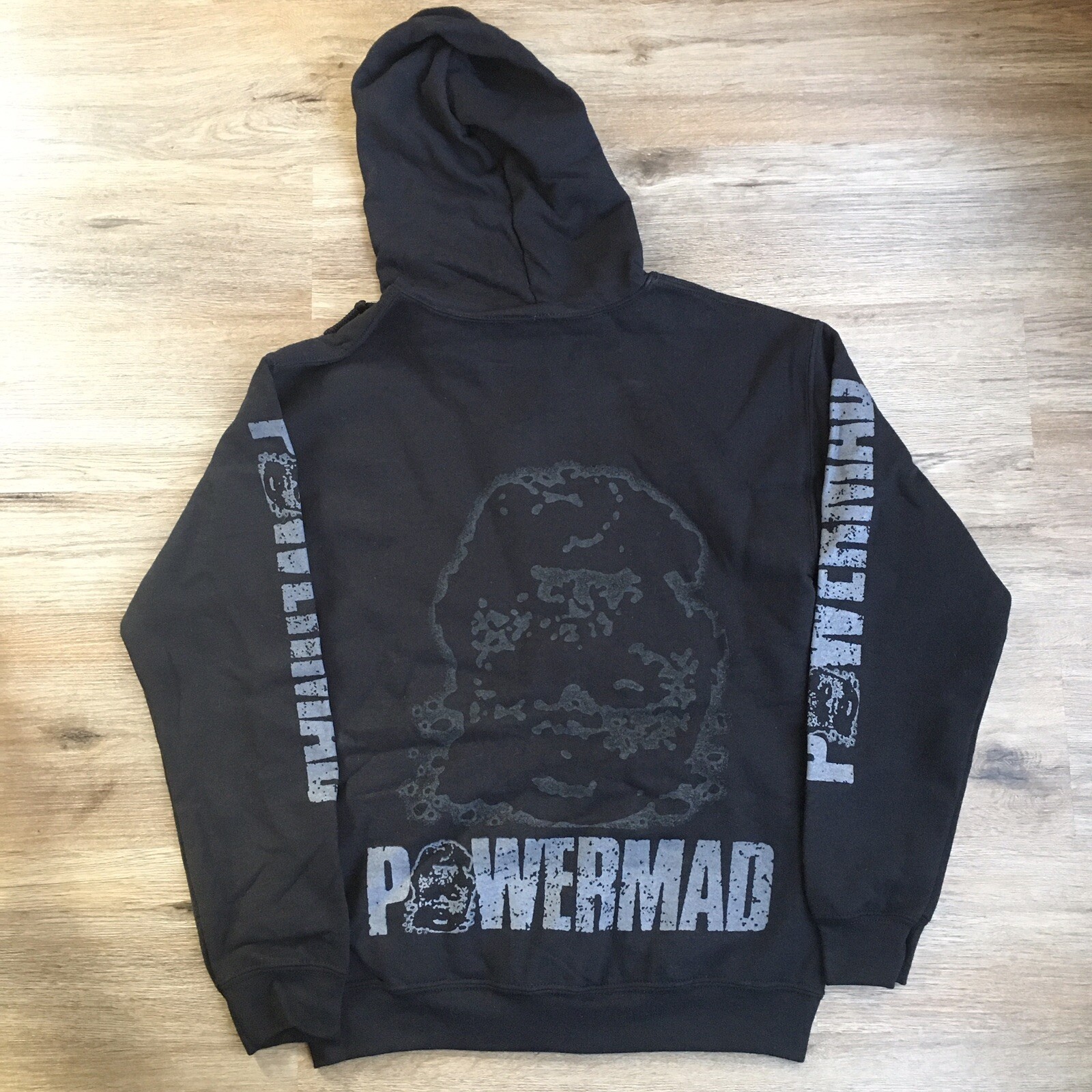 Size Medium Powermad Metal Band Black Hoodie ZIP UP Original ...
