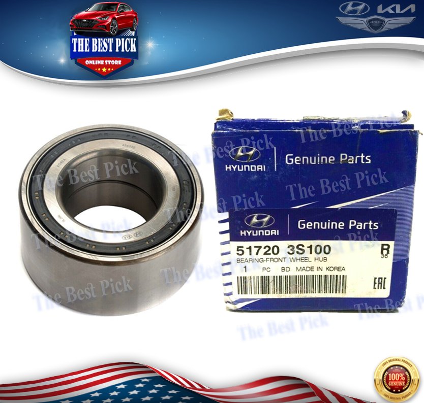 GENUINE BEARING FRONT WHEEL HUB 517203S100 fit for SONATA OPTIMA TUCSON ...