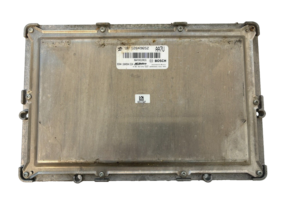 Chevrolet GMC 6.6 Engine Control Module ECM ECU 12649652 12648344 OEM ...