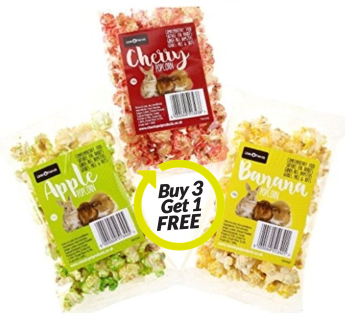 Classic Small Animal Popcorn Apple Banana Cherry Rabbit Guinea Hamster ...