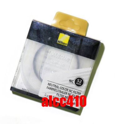 Genuine Nikon Neutral Color Filter NC Protector 52mm 58mm 62mm 67mm ...