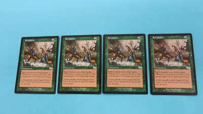 4x RETALIATION PLAYSET URZA'S SAGA MAGIC THE GATHERING MTG NM ...