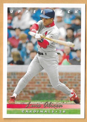 LUIS ALICEA ST. LOUIS CARDINALS #605 - UPPER DECK NM-MT 1993 | eBay
