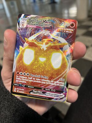 carte Pokémon Pyrobut VMAX 320 PV 045/264 EB08 - Poing de Fusion NEUF ...