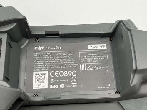 DJI Mavic Pro M1P Quadcopter Camera Drone & Battery Only For Parts ...