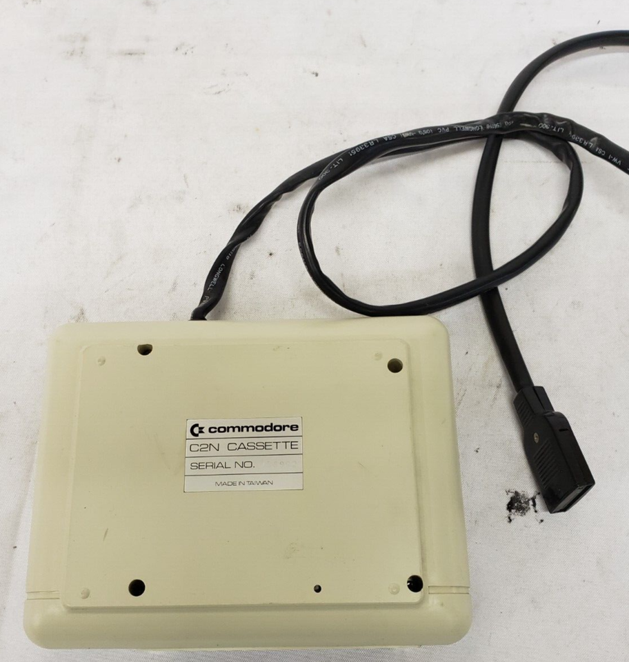 Vintage Commodore C2N Cassette Player, Recorder UNTESTED | eBay