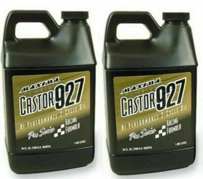 X2 Maxima Racing Pro Series Castor 927 2-Stroke Oil 64 oz Premix ...