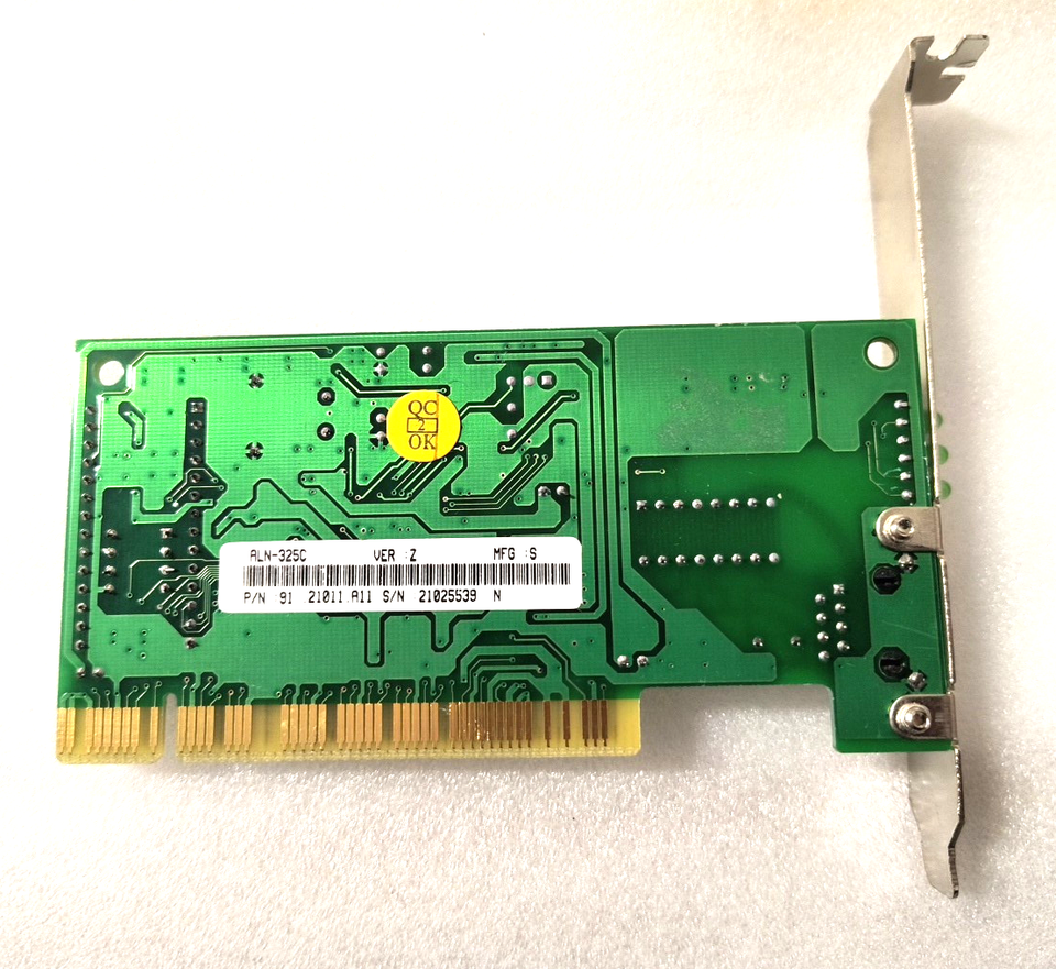NEW ACER ALN-325C PCI 10/100 RJ45 FAST ETHERNET CARD RM4-BIN55 | eBay