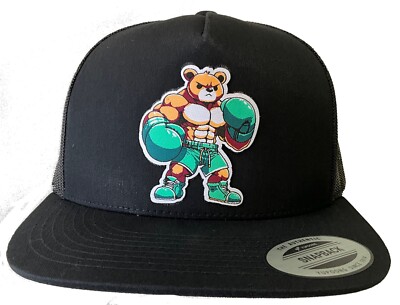CANELO TEDDY BEAR HAT BLACK MESH EL CHAPO GUZMAN MEXICO HAT | eBay