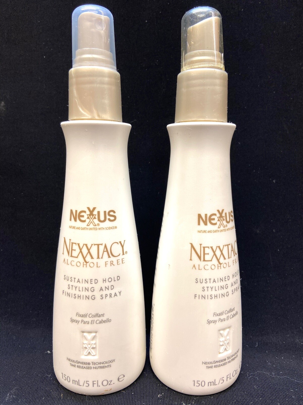 2 nexxus nexxtacy alcohol free finishing spray 5oz scuffed bottle | eBay