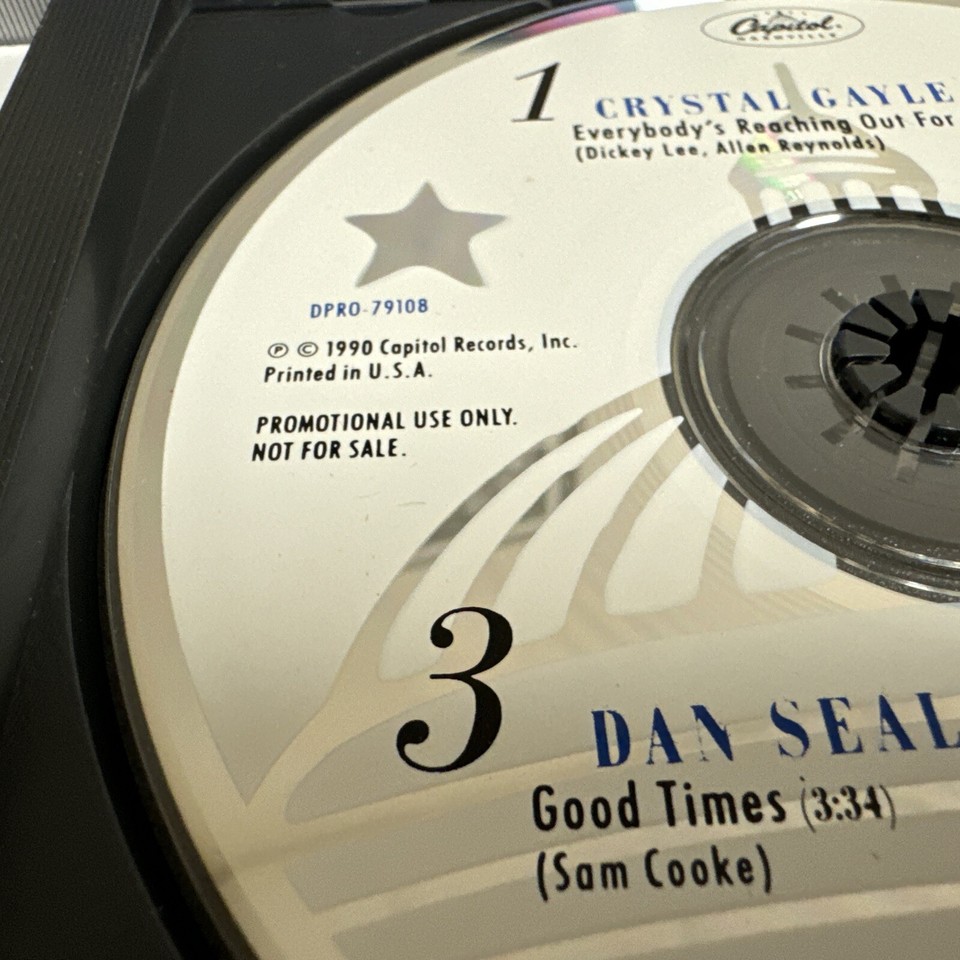 Capitol Records Promo CD DPRO-79108 Crystal Gayle Glen Campbell Dan ...