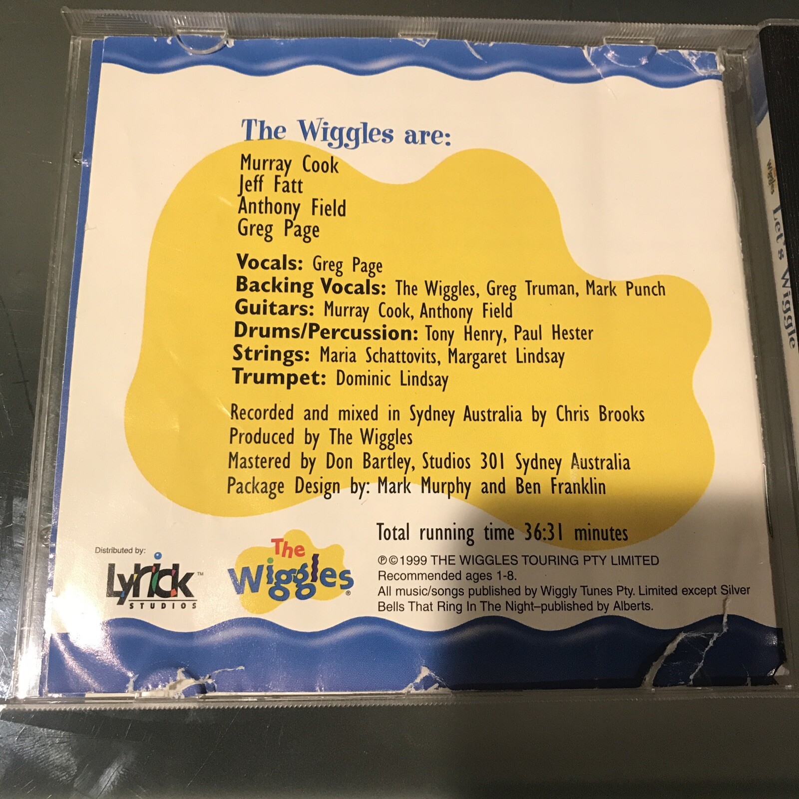 The Wiggles Cd Dvd Lot- Let’s Wiggle, Big Red Car, Getting Strong ...