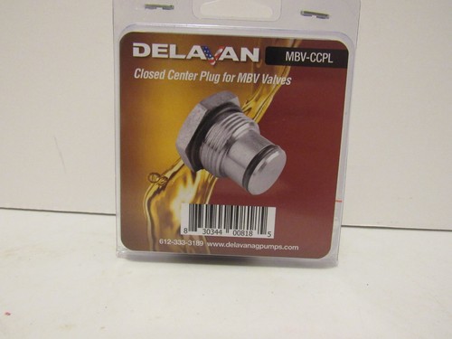 Delavan MBV-CCPL Closed Center Plug for MBV Valves for sale online | eBay