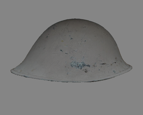 MKIV TURTLE Helmet Real British Army WW2 Office Era Steel Shell Beige ...