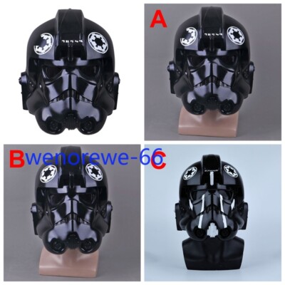 1:1 Star Wars Imperial Starfighter Pilot Helmet Replica Cosplay Props ...