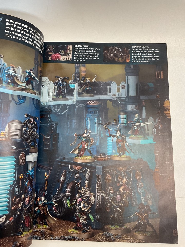 Warhammer White Dwarf Magazine Issue 478 Kill Team Enhanced Terrain | eBay