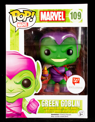 Funko Pop! Green Goblin #109 w/ Pop Protector Walgreen's Exclusive ...