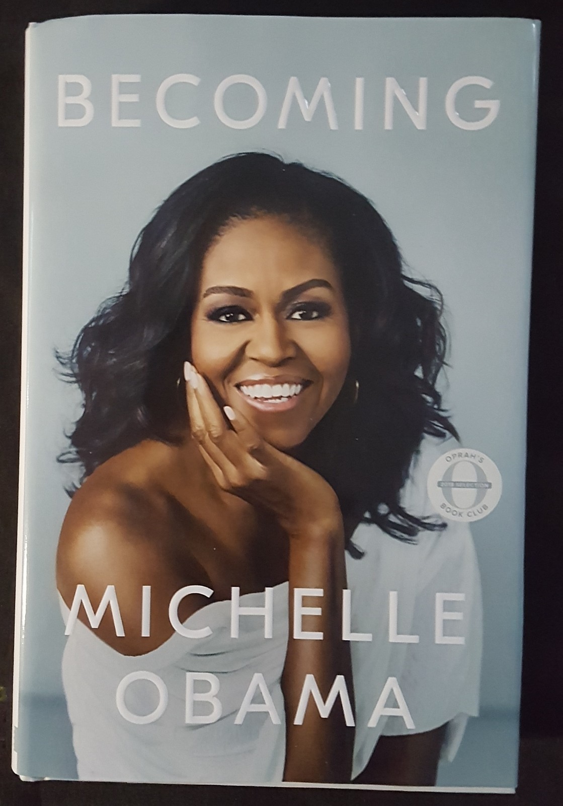 BECOMING BY MICHELLE OBAMA SIGNED AUTOGRAPHE0D BOOK 1ST EDITION NYC 11/ ...