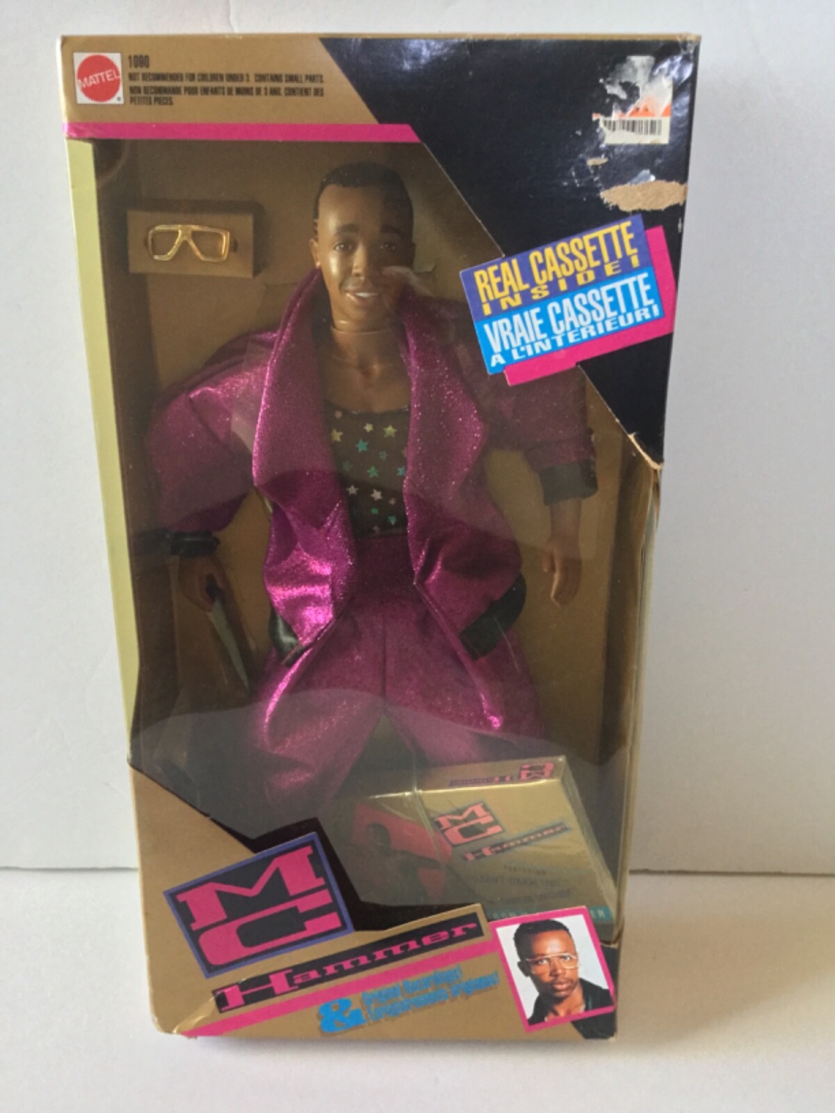 MC Hammer Doll Mattel 1090 With Cassette 1991 MIB for sale online | eBay