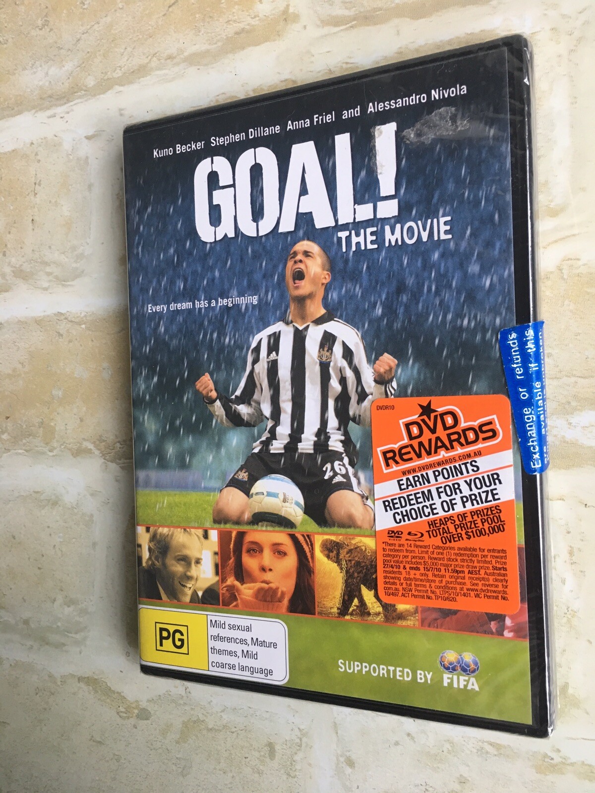 GOAL - THE MOVIE - REGION 4 PAL DVD - NEW SEALED | eBay