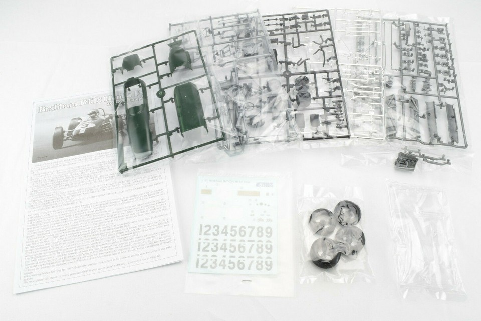 Ebbro Brabham BT18 Honda F-2 -1966 F2 Championship 1/20 Model Car Kit ...